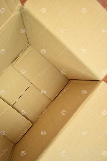 Brown Box Packaging for Design, Paper Industry Stock Photo - Image of ...