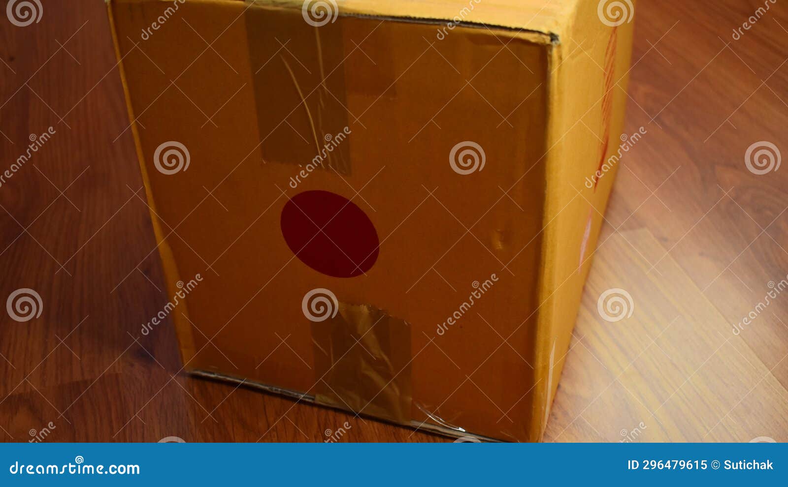 Brown Box Packaging for Shipping, Paper Texture Stock Image - Image of ...