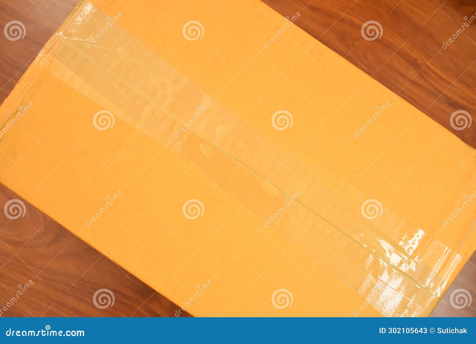 Brown Box Packaging for Shipping, Paper Texture Stock Image - Image of ...