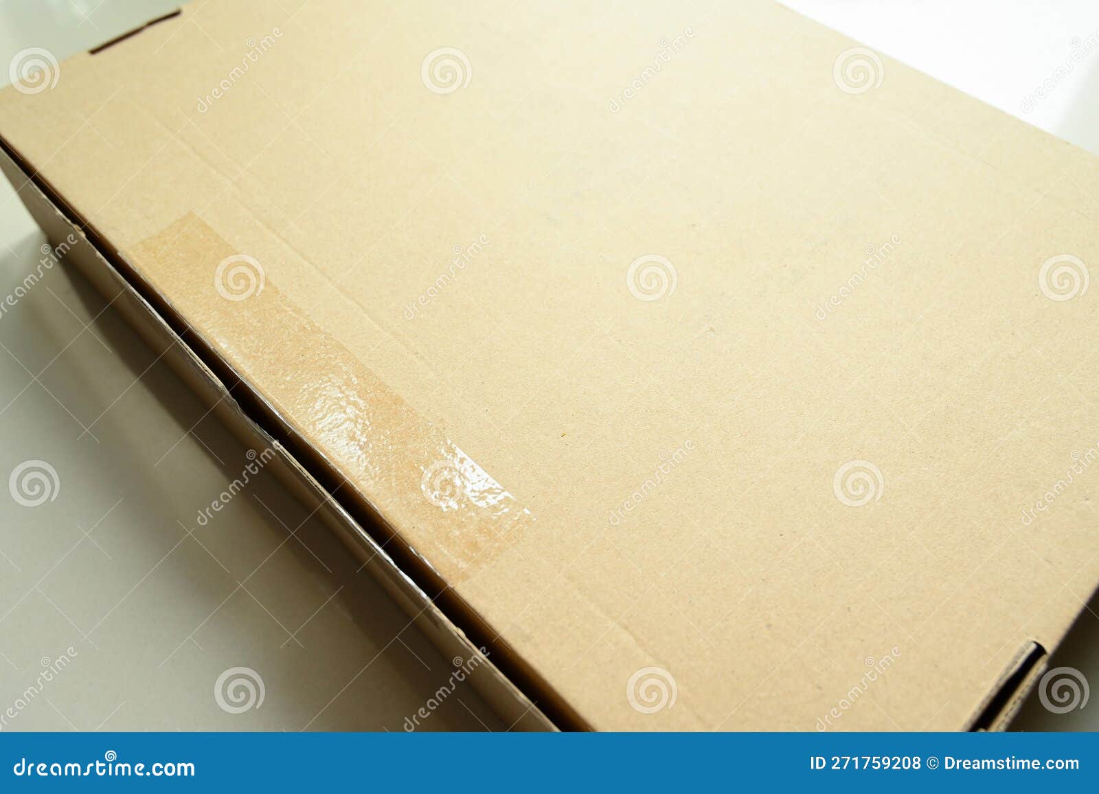 Brown Box Packaging for Shipping, Paper Textured Stock Photo - Image of ...