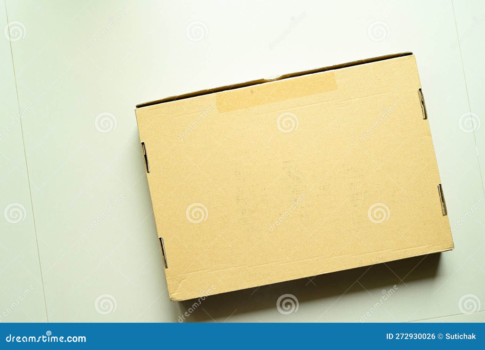 Brown Box Packaging for Shipping, Paper Textured Stock Photo - Image of ...