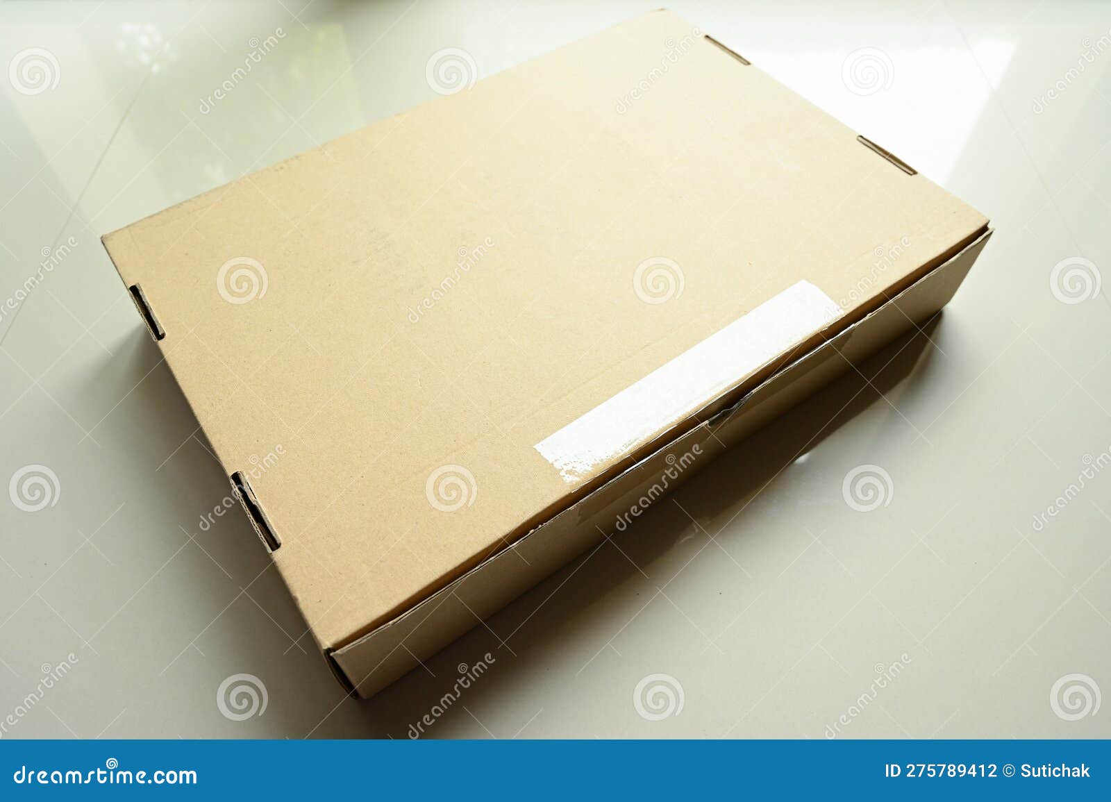 Brown Box Packaging for Shipping, Paper Textured Stock Photo - Image of ...