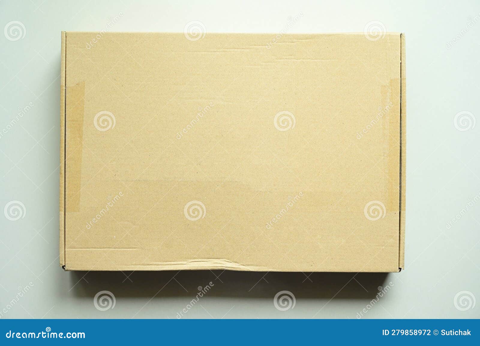 Brown Box Packaging for Shipping, Paper Textured Stock Photo - Image of ...
