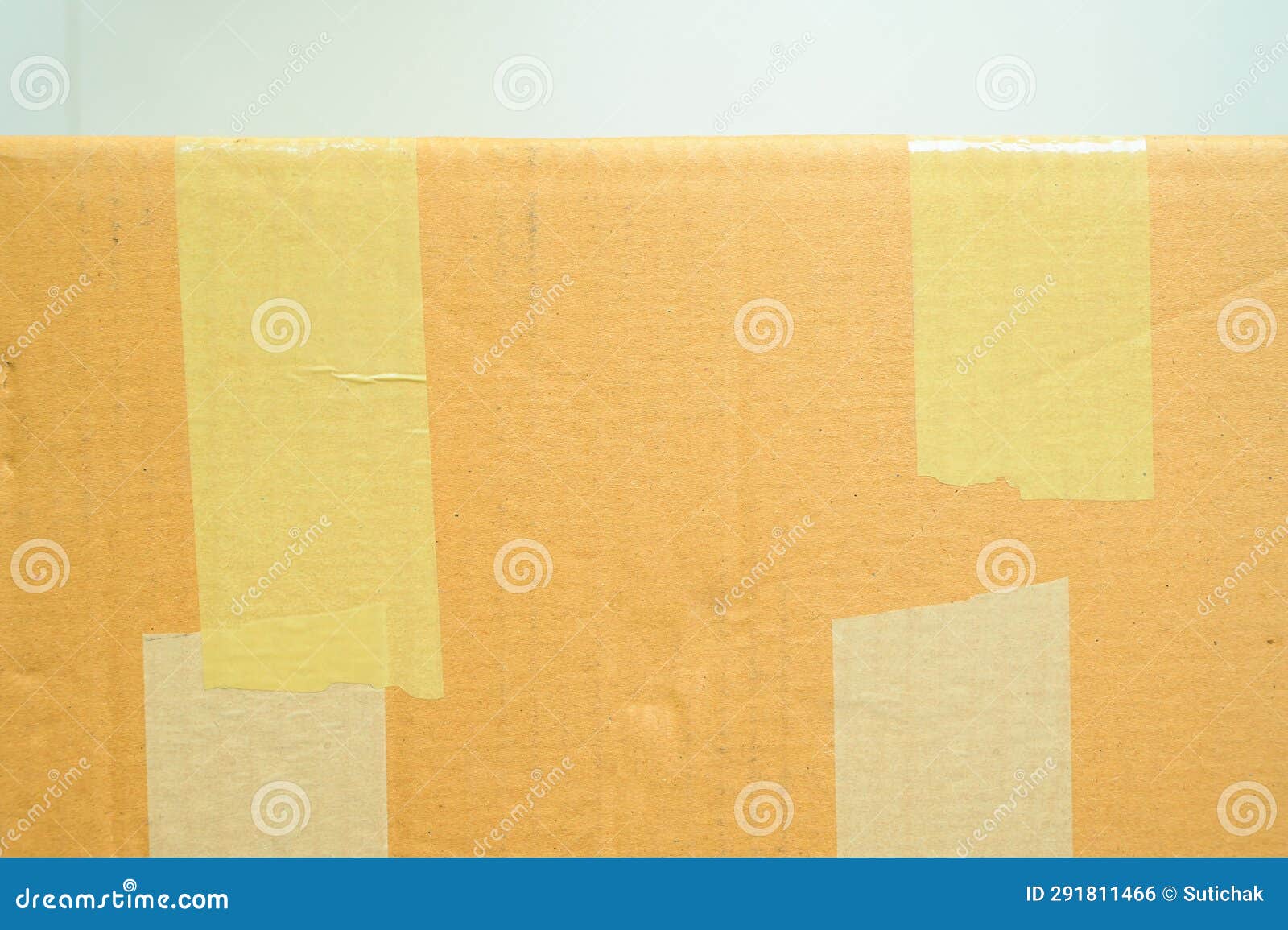 Brown Box Packaging for Shipping, Paper Textured Stock Photo - Image of ...
