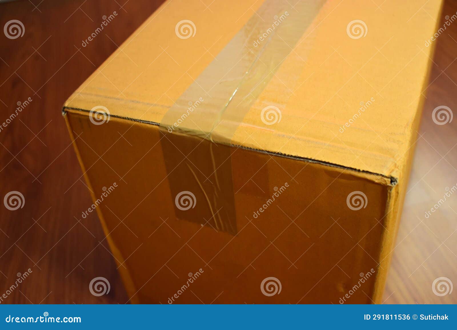 Brown Box Packaging for Shipping, Paper Textured Stock Photo - Image of ...
