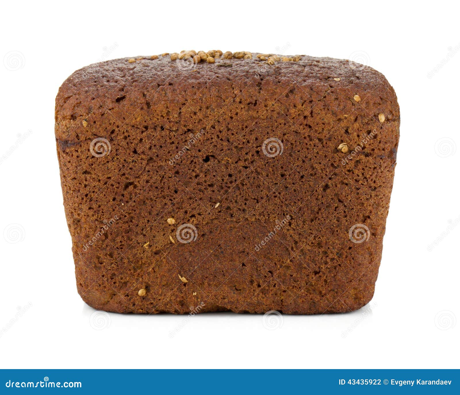 Brown bread stock photo. Image of cooking, eating, grain - 43435922