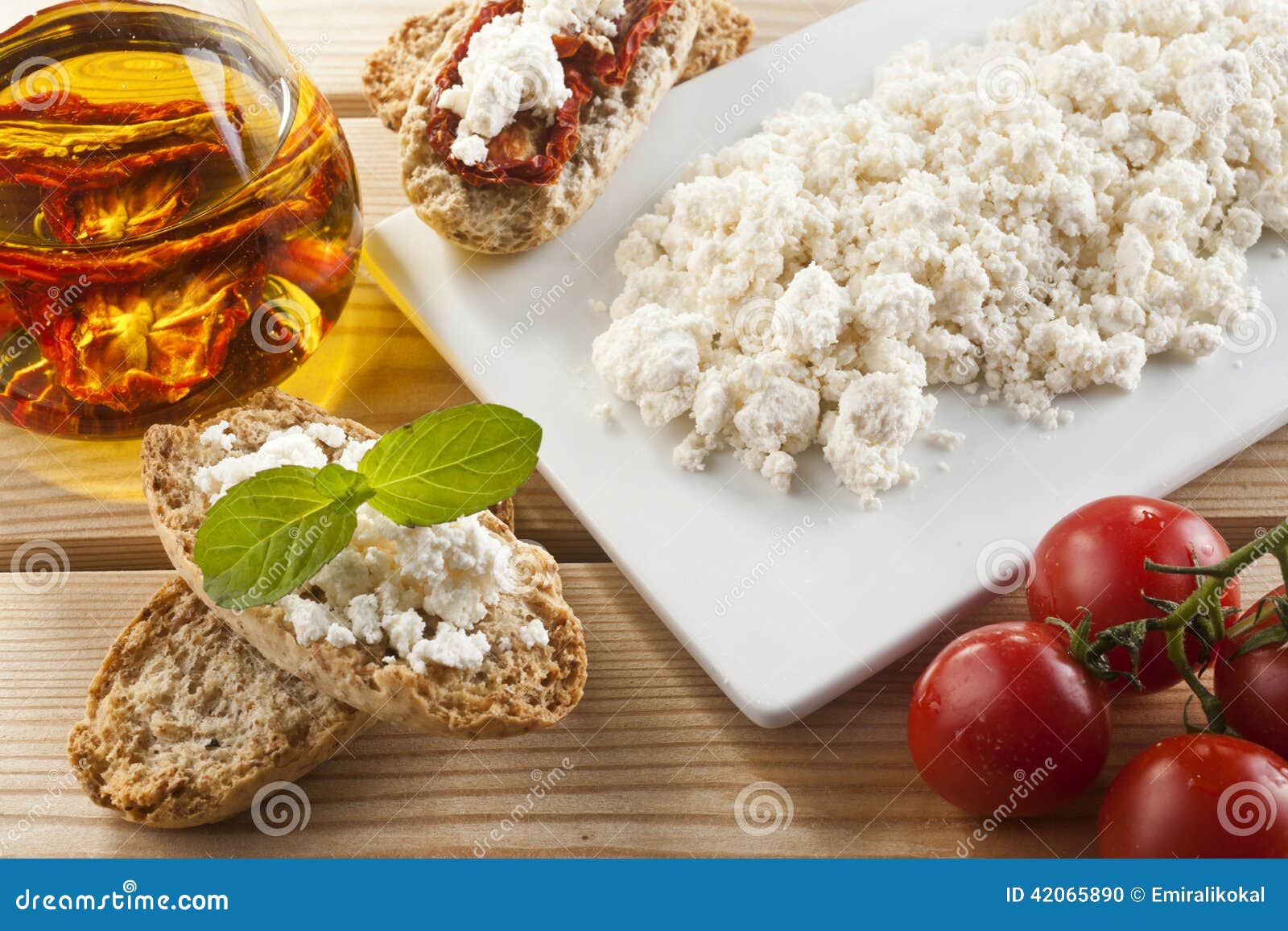 Brown Bread with Spread stock photo. Image of vegetable - 42065890