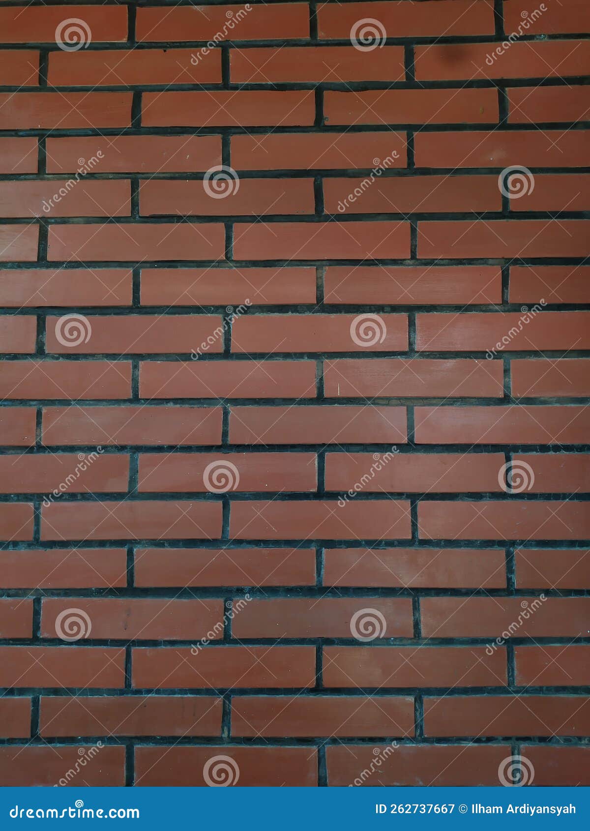 Brown Brick Pettern on the Wall of the House Stock Image - Image of ...