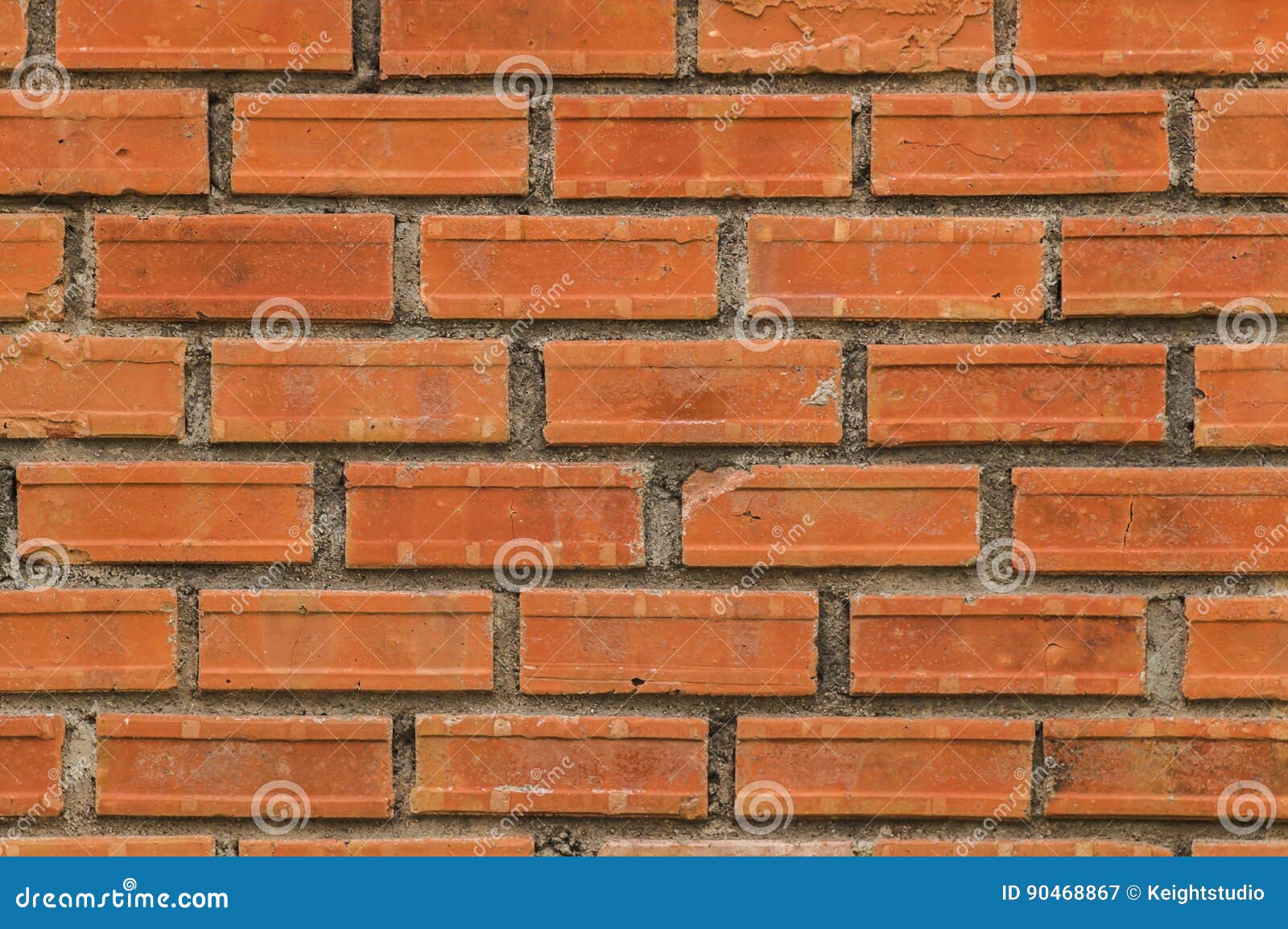 Brown brick wall. stock image. Image of seamless, built - 90468867