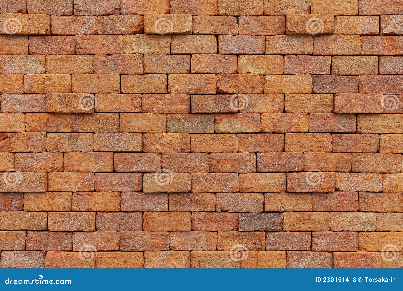 Uneven Old Bricks Stacked Outside Royalty-Free Stock Image ...