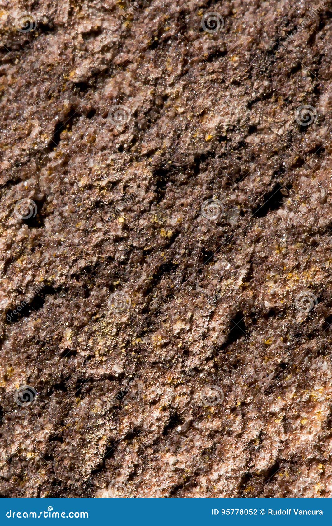 Brown broken pebble stock photo. Image of roughness, surface - 95778052