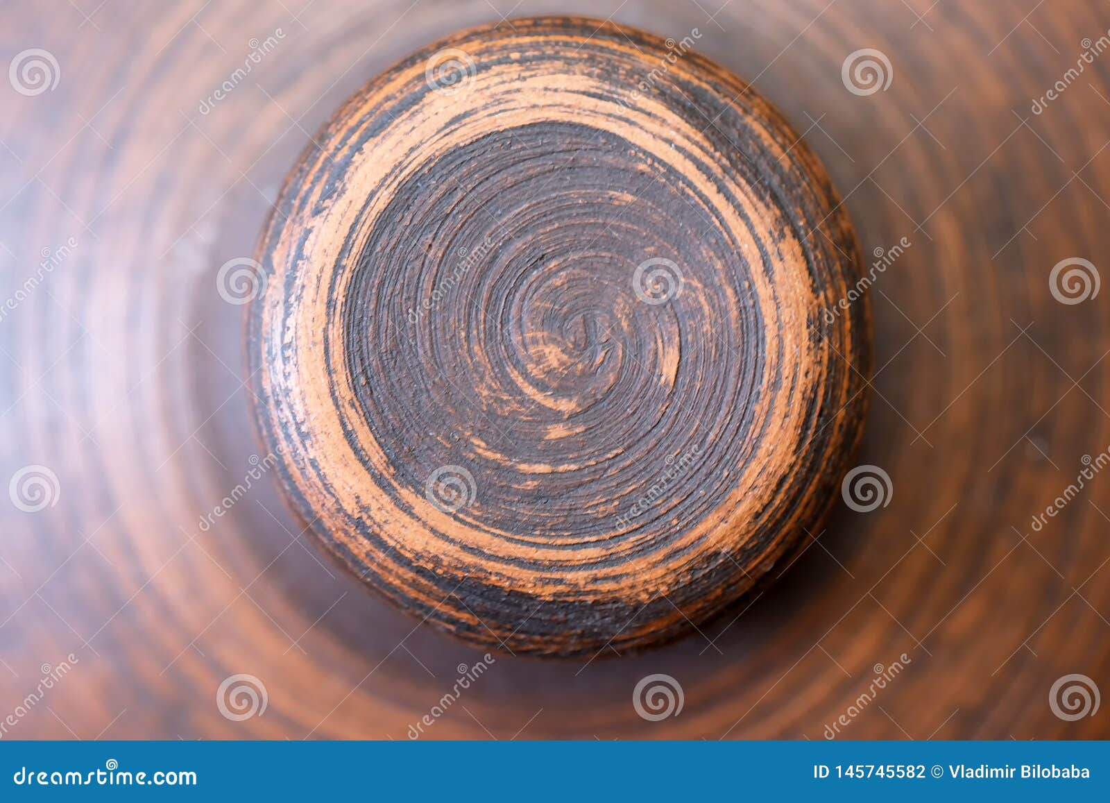 Brown burnt pottery cover stock photo. Image of color - 145745582