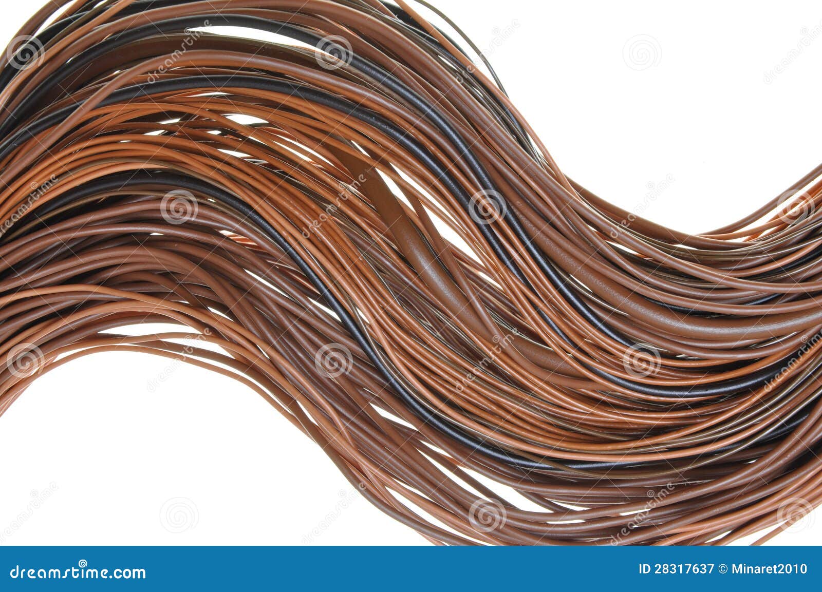 Brown Cable Network, Global Computer System Stock Image - Image of ...