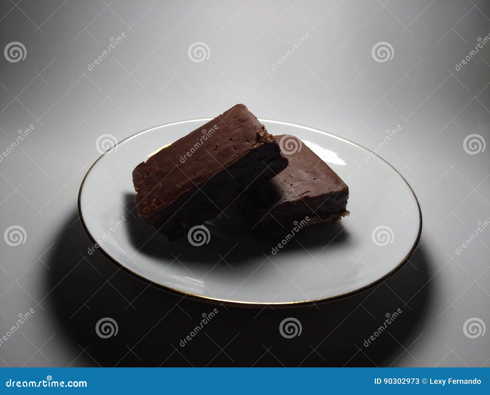Brown Cake stock image. Image of cake, brown, love, chocolate - 90302973