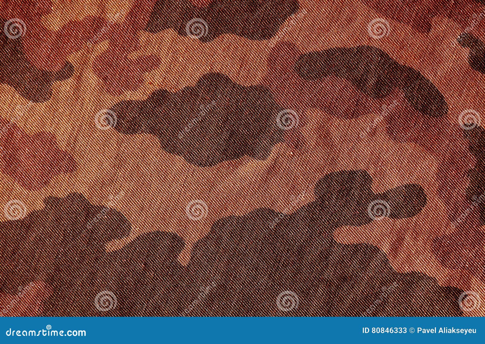 Brown Camouflage Cloth Texture. Stock Illustration - Illustration of ...