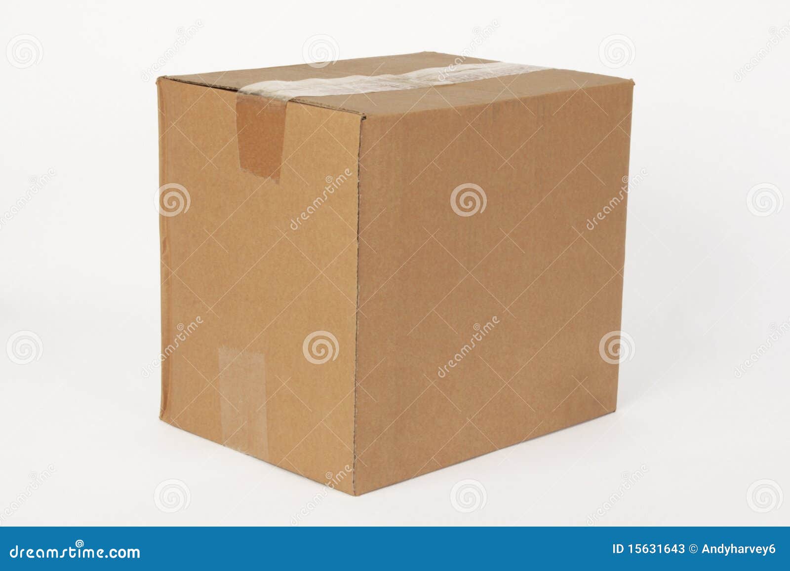 Brown Cardboard Box stock image. Image of dispatch, cardboard - 15631643