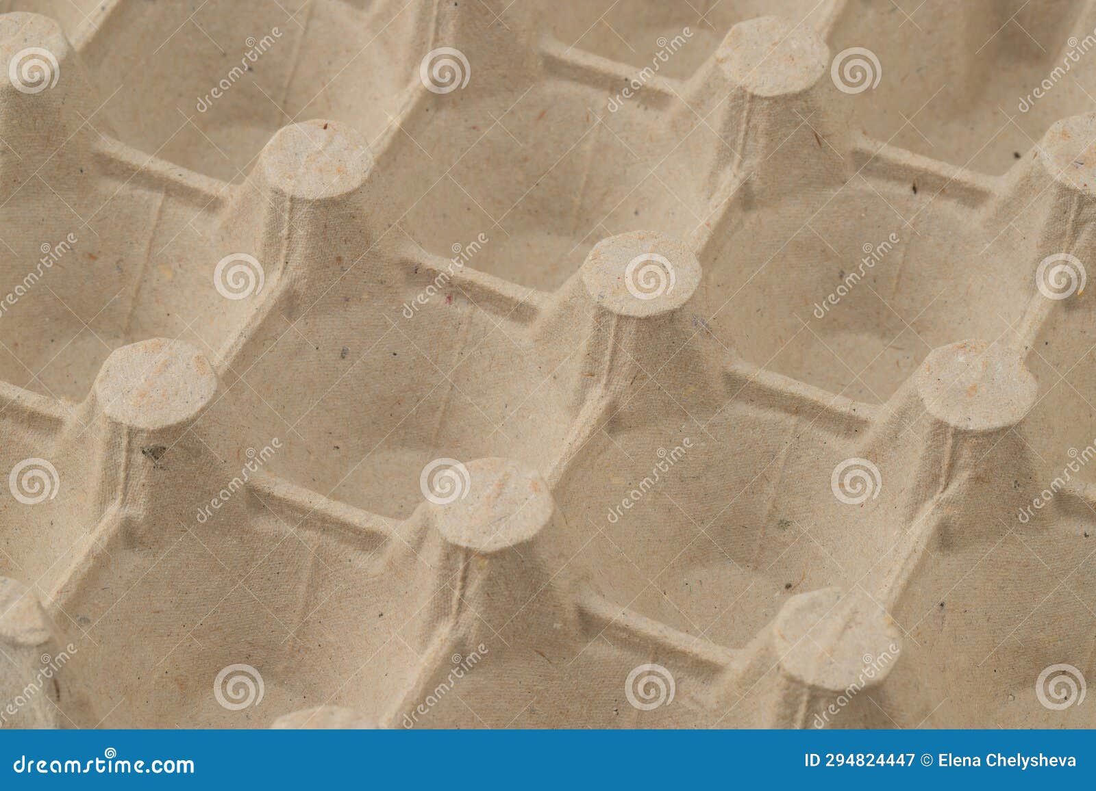 Brown Cardboard Mold with Egg Cells Stock Image - Image of cardboard ...