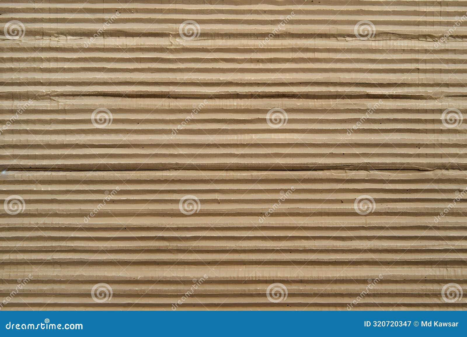 Brown Cardboard Texture with Horizontal Lines Stock Illustration ...