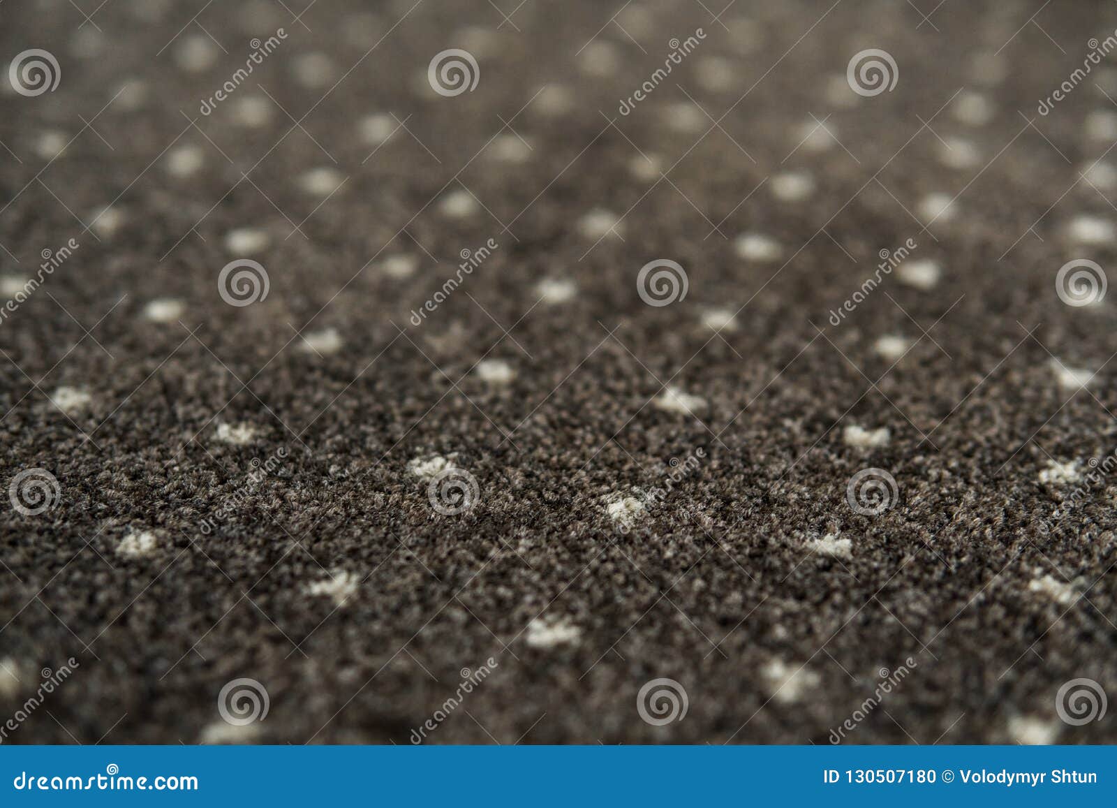 Brown Carpet with a White Dots Texture. Indoor Carpeting Shoot in ...