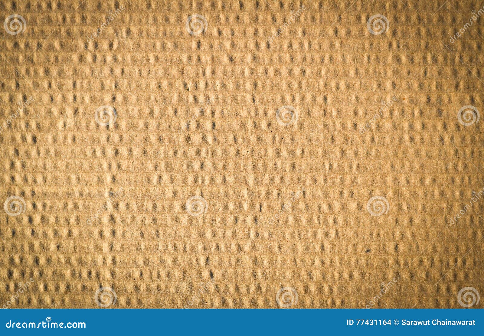 Brown Carton Corrugate Texture Use For Background. Stock Photo ...