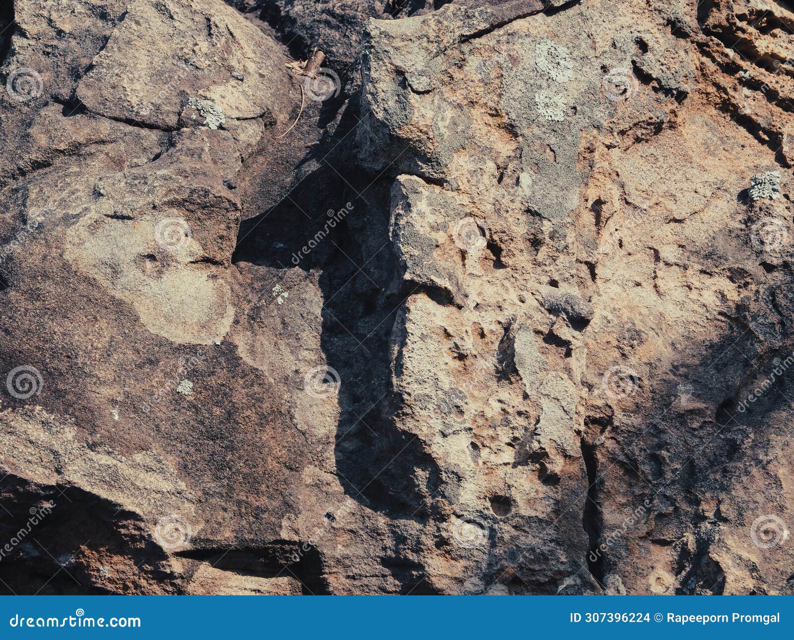 Cave Wall Stone Texture for Nature Background. Stock Photo - Image of ...