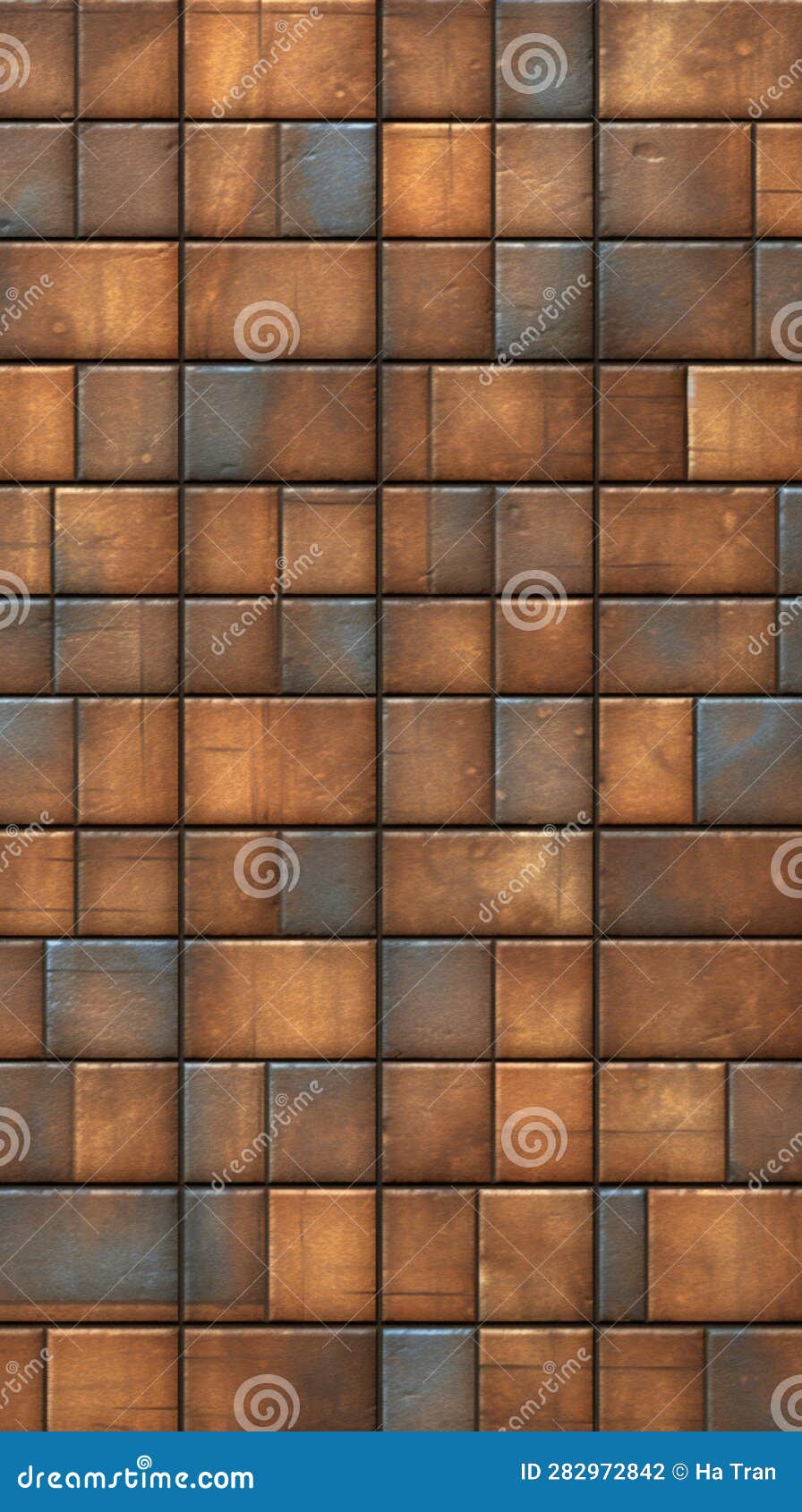 Brown Ceramic Tile Wall Texture Background, Abstract Pattern and ...