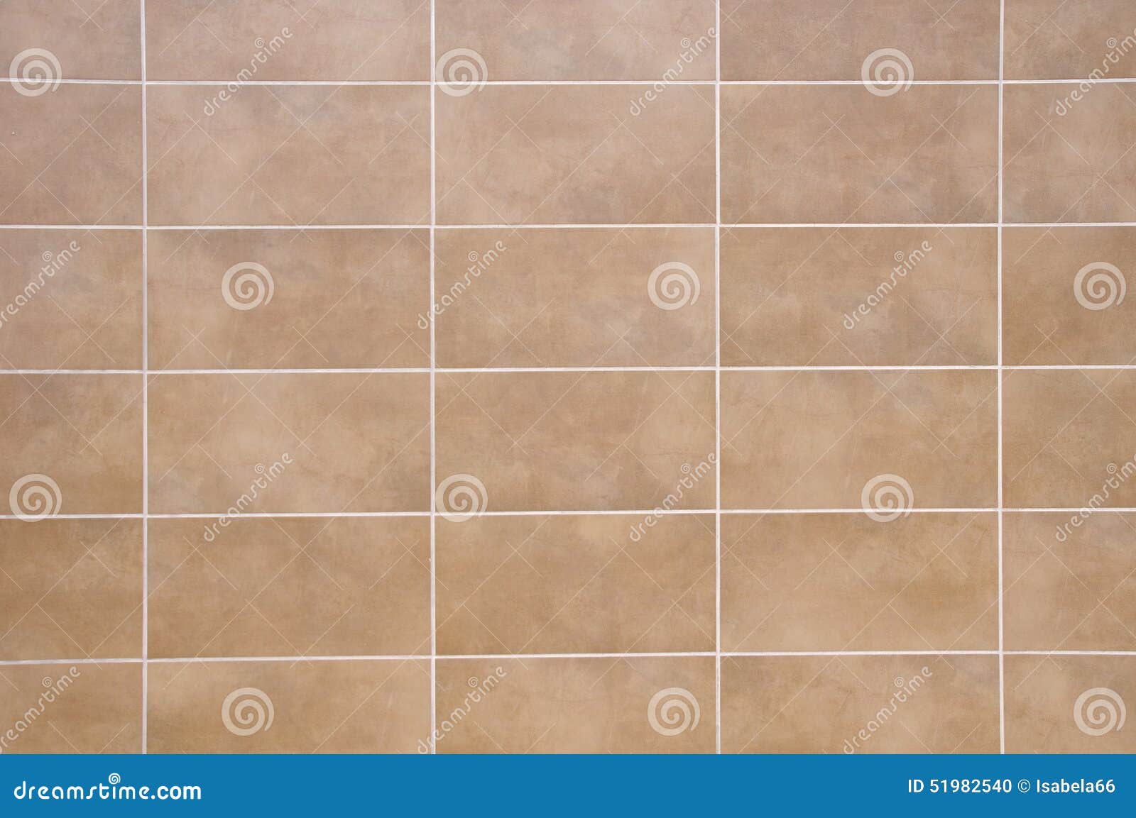Brown Ceramic Tiles with White Fugue on Wall Stock Photo - Image of ...