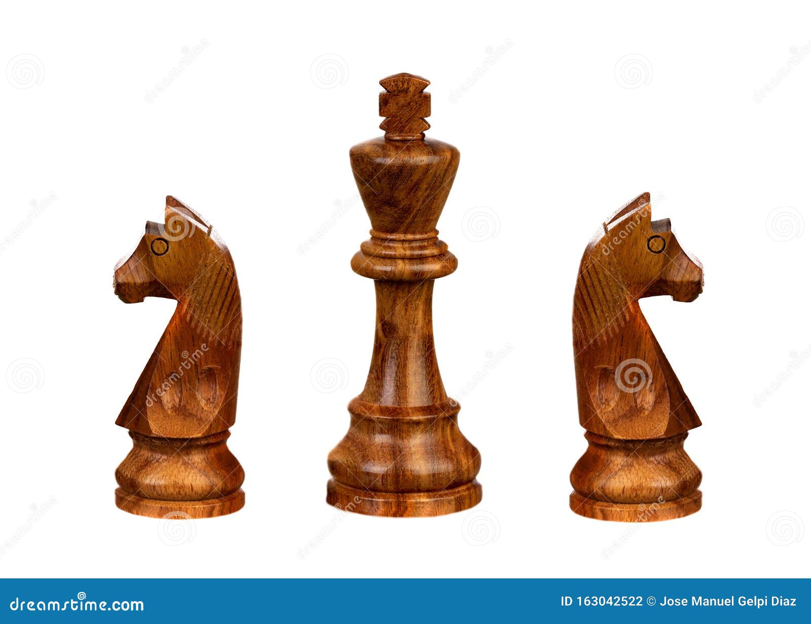 Brown chess pieces stock photo. Image of chess, challenge - 163042522