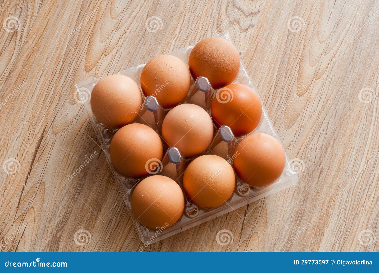 Brown Chicken Egg Packaging Stock Image - Image of brown, shell: 29773597