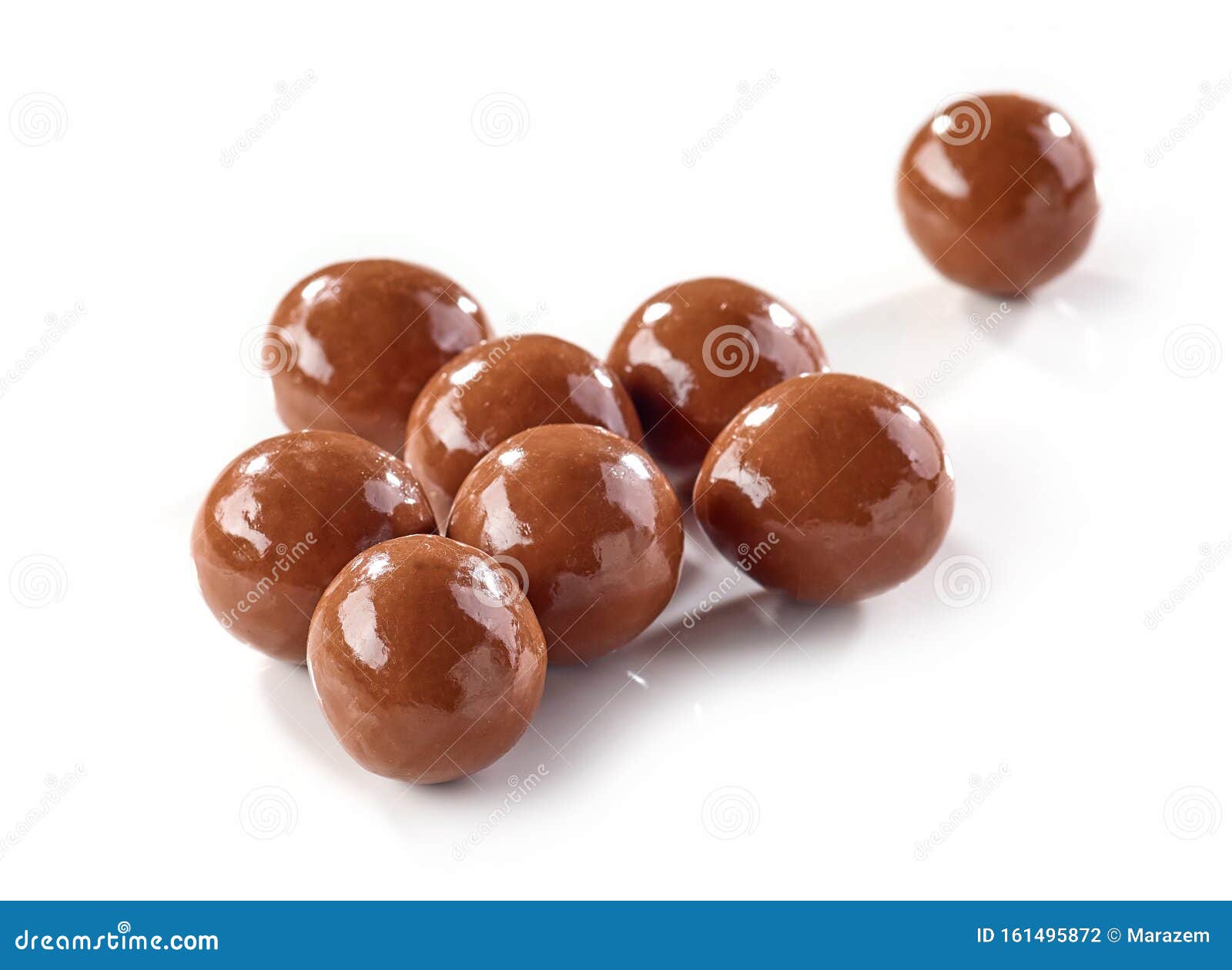 Chocolate Balls Wrapped In Gold Foil Stock Image | CartoonDealer.com ...