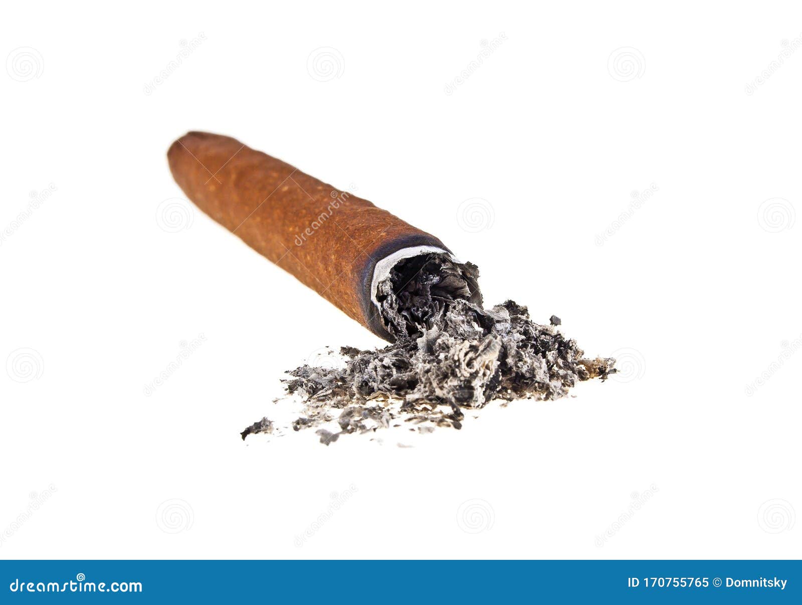 Brown Cigar Burned on White Background Stock Image - Image of closeup ... Brown Cigar Burned on White Background Stock Image - Image of closeup ...