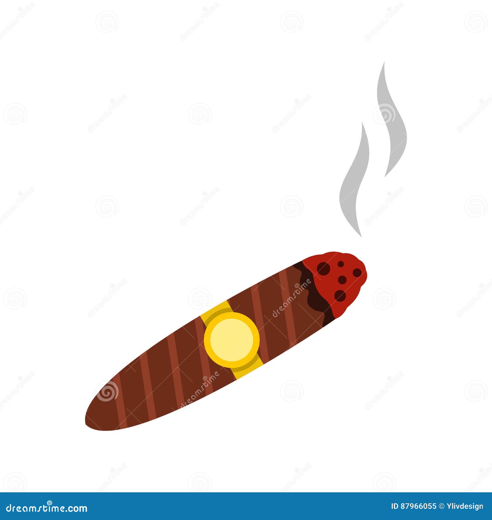 Cigar Icon Sign And Symbol. Cigar Color Icon For Website Design And ...