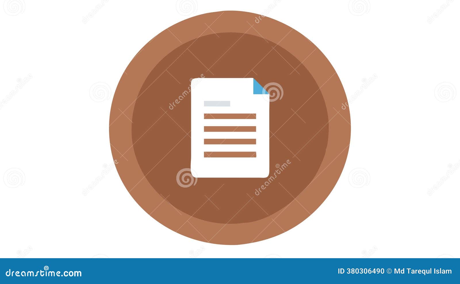 File Articles Of Incorporation Blue Gradient Concept Icon Cartoon ...