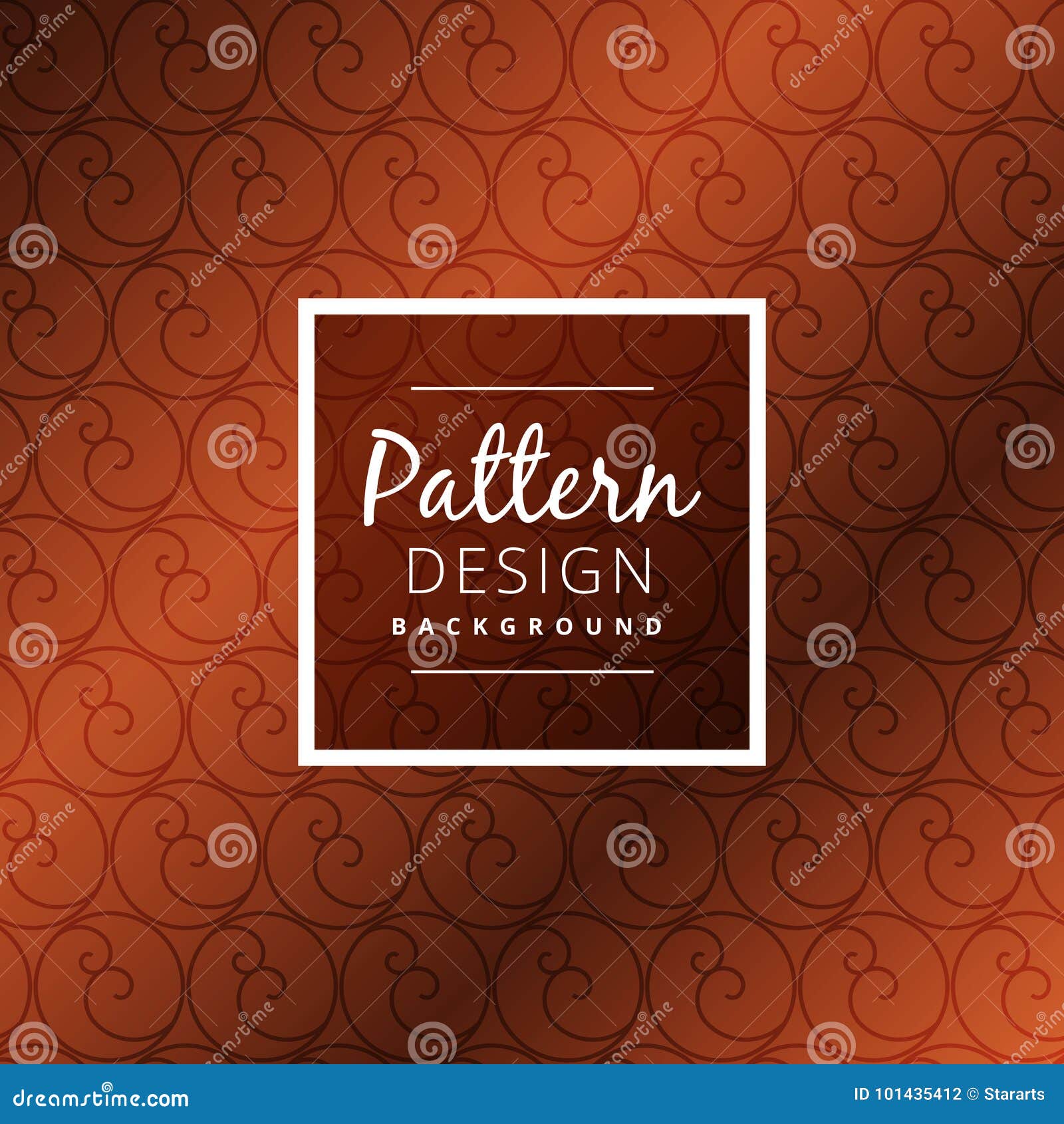 Brown Circle Pattern Background Vector Illustration Stock Vector ...
