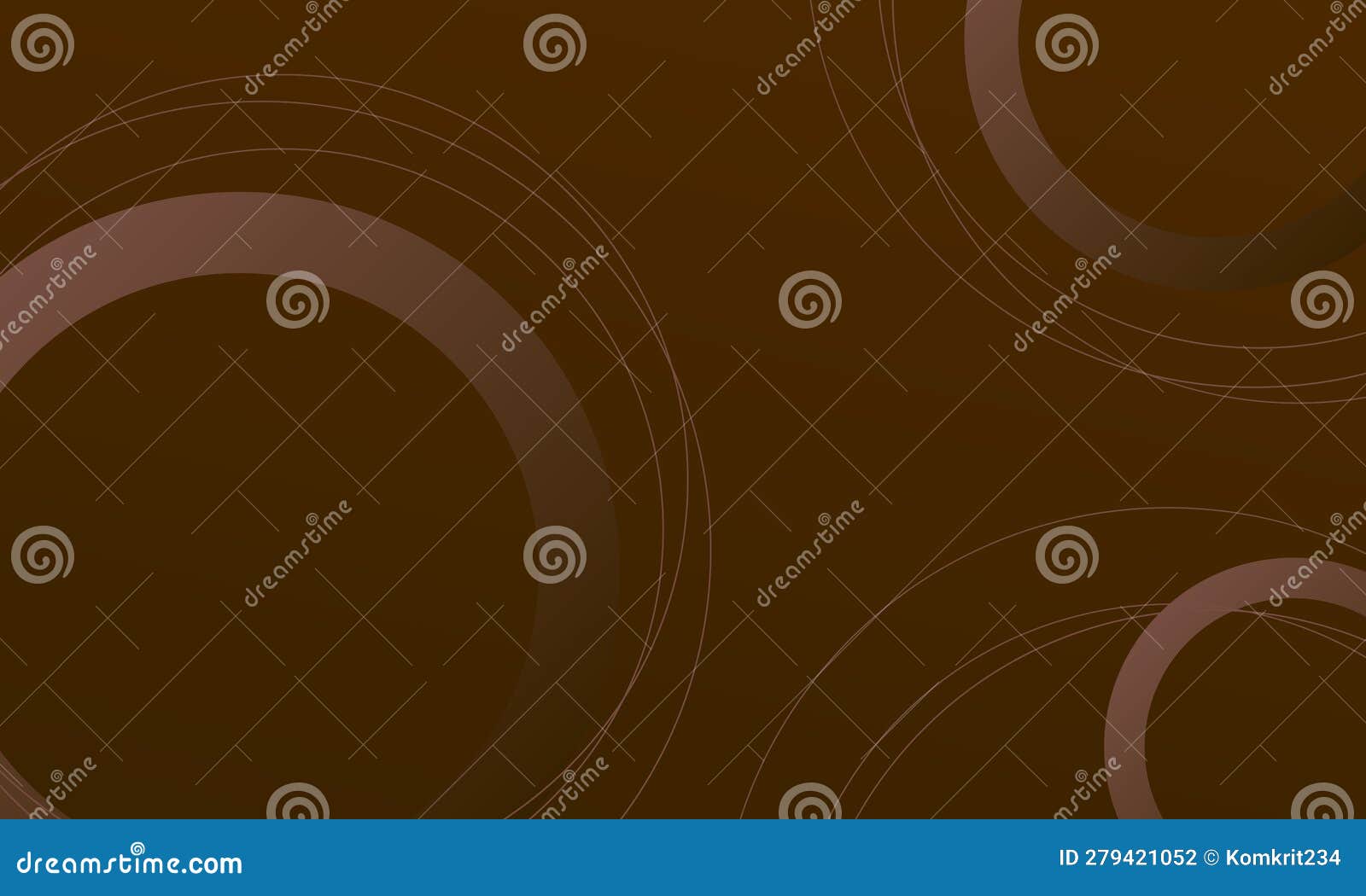 Brown Circles Lines Pattern with Smooth Gradient Abstract Background ...