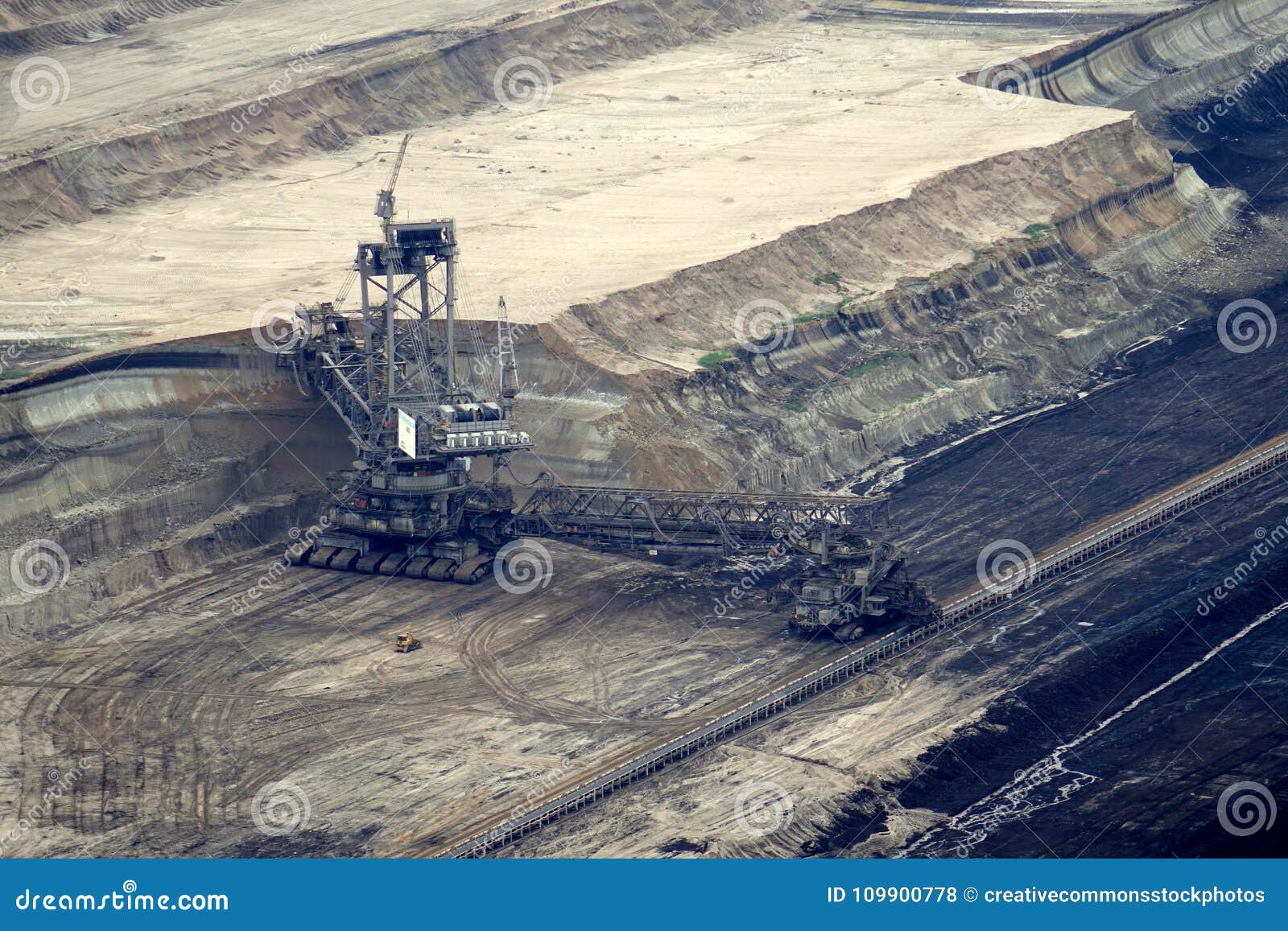 Brown, Coal, Mining Picture. Image: 109900778