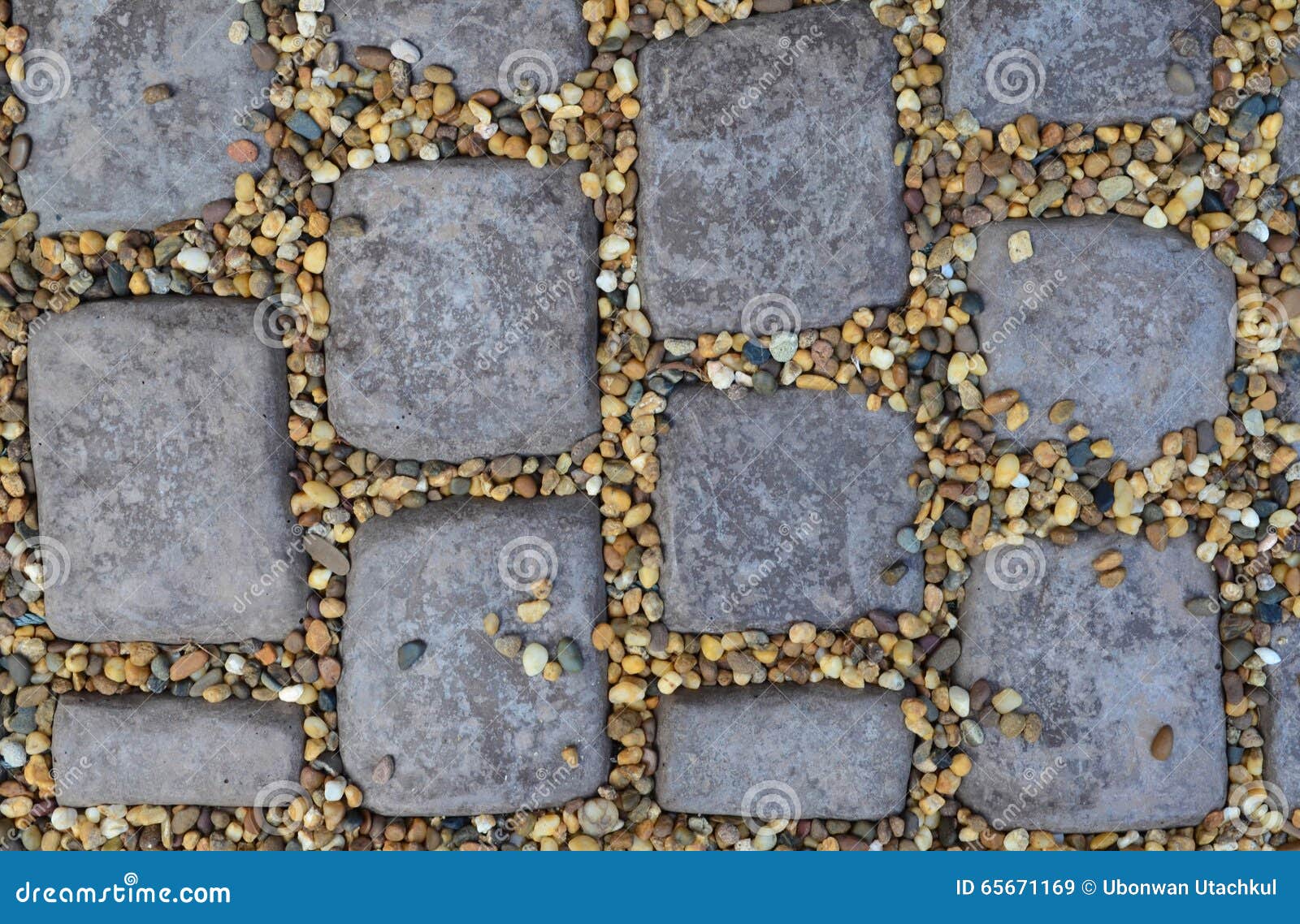 Brown Cobble Stone Pavement Stock Image - Image of brick, decor: 65671169
