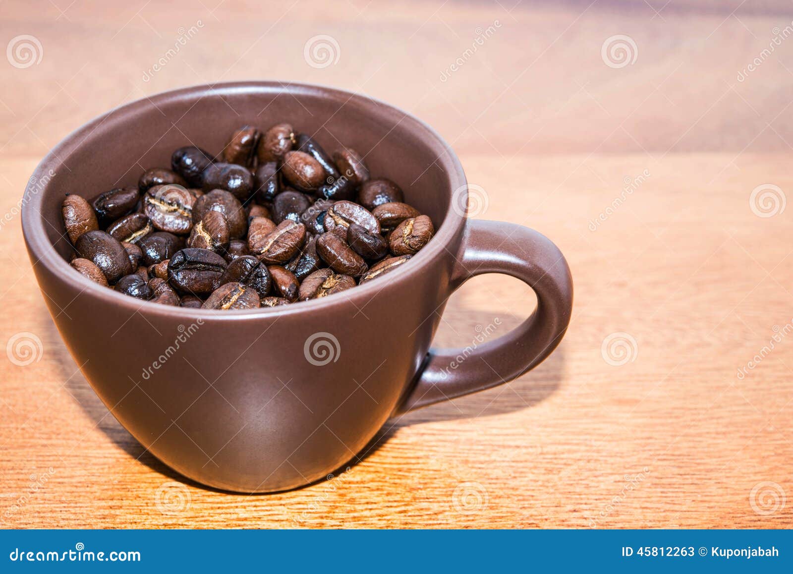 Brown Coffee in Cup stock image. Image of espresso, breakfast - 45812263