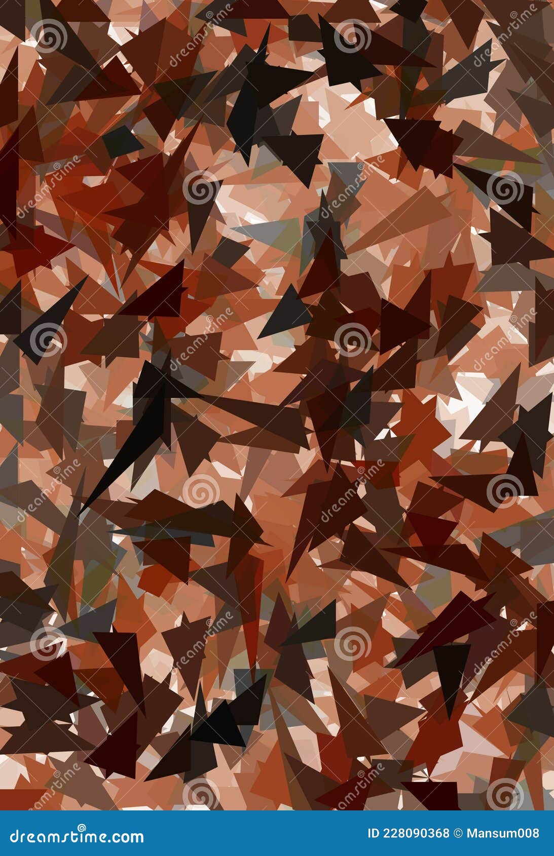 Brown Color of Abstract Background Stock Illustration - Illustration of ...