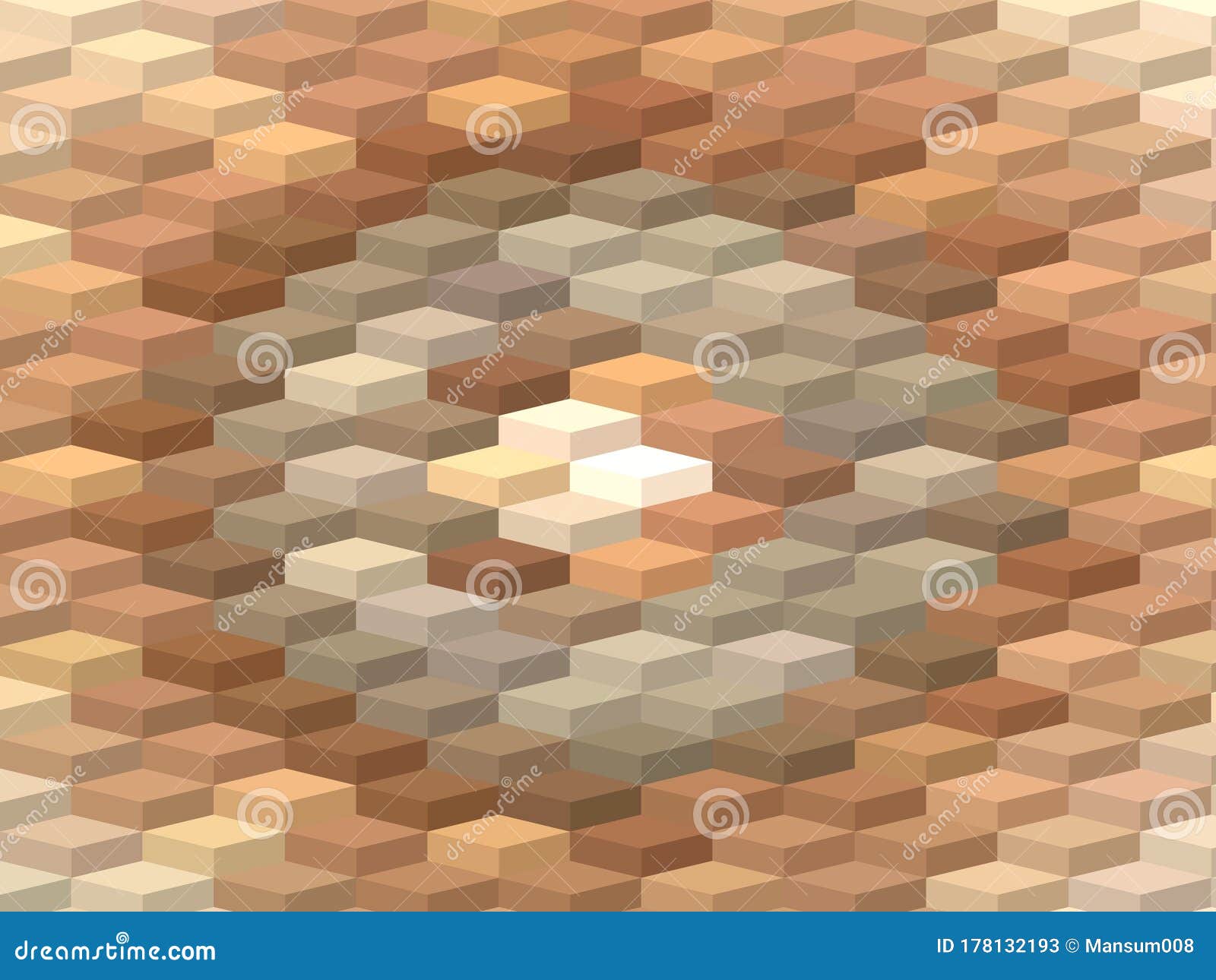 Brown Color Abstract Pattern Background Stock Illustration ...