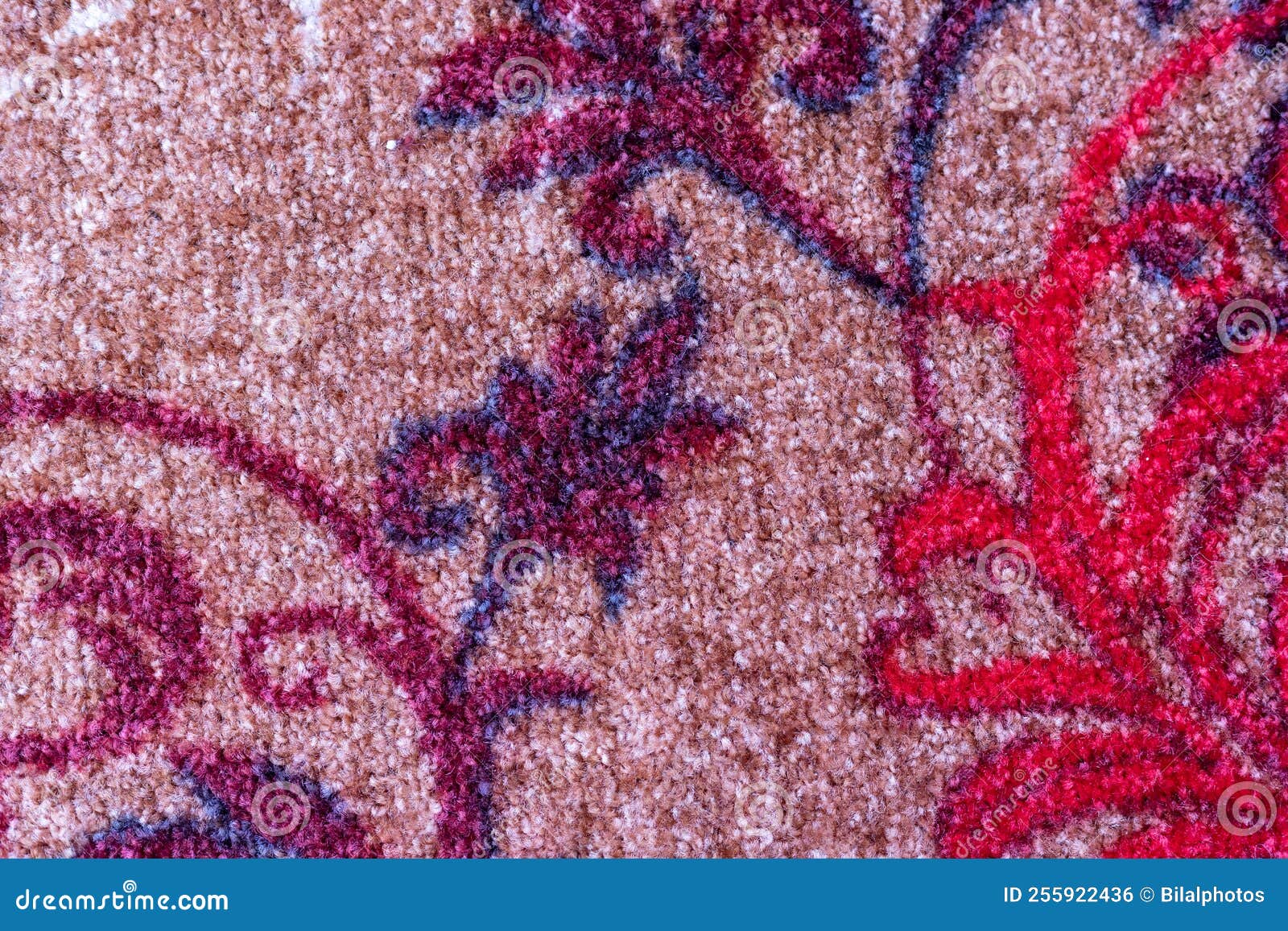 Brown Color Carpet Texture Background Closeup View Stock Photo - Image ...