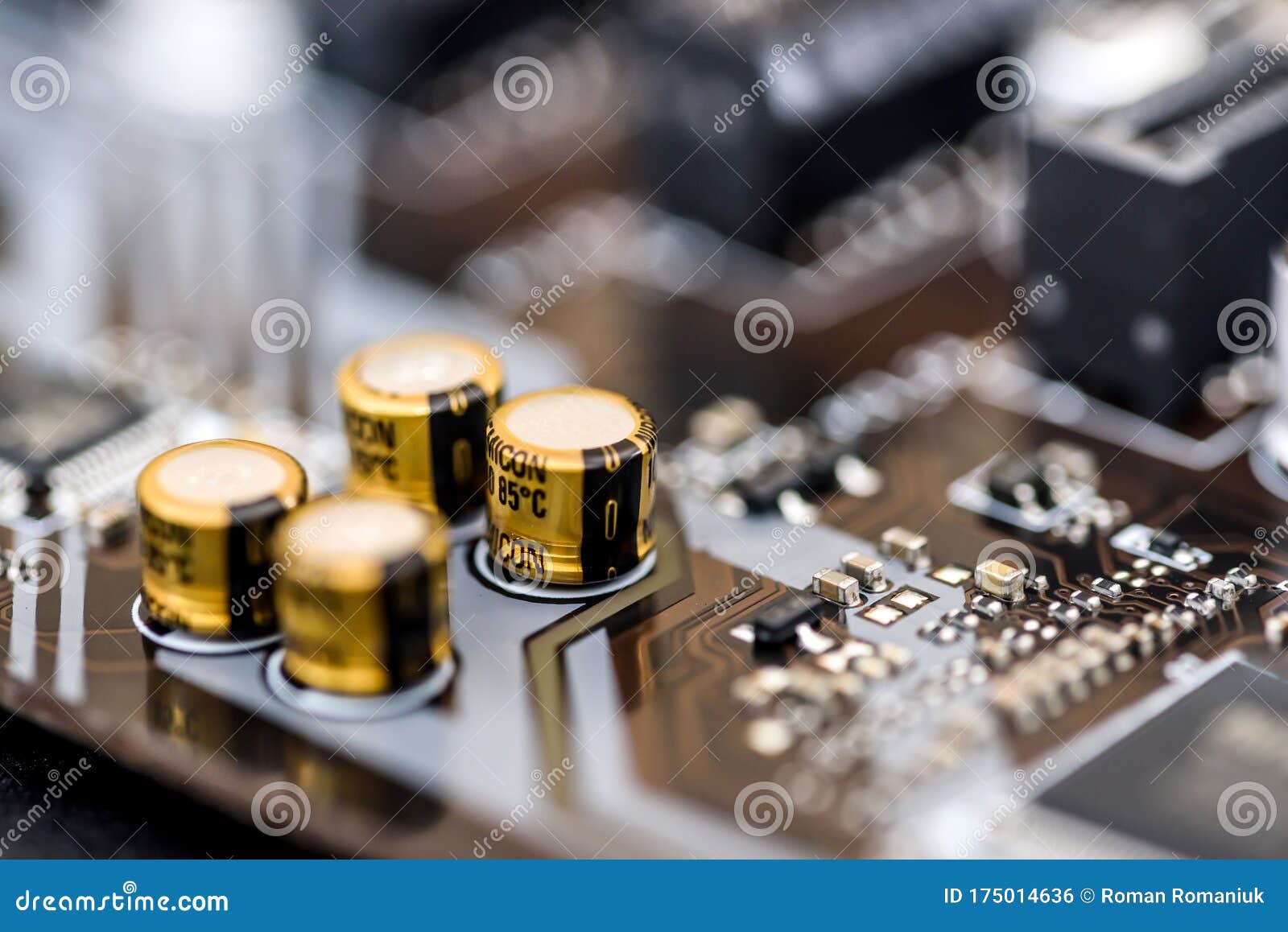 Motherboard_brown Stock Image | CartoonDealer.com #42390025