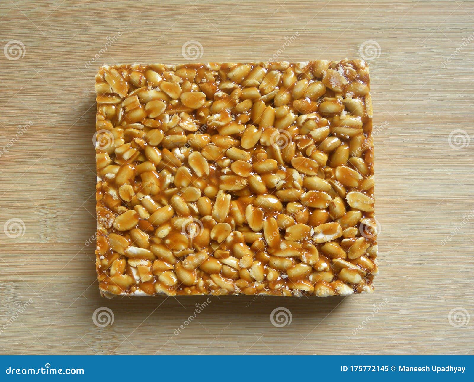 Peanut Chikki stock image. Image of toffee, nutritional - 175772145