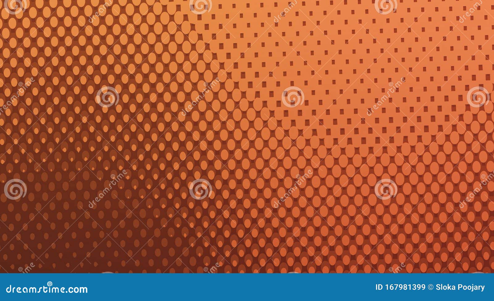 Brown Coloured Halftone Pattern Background,dotted Background Stock ...