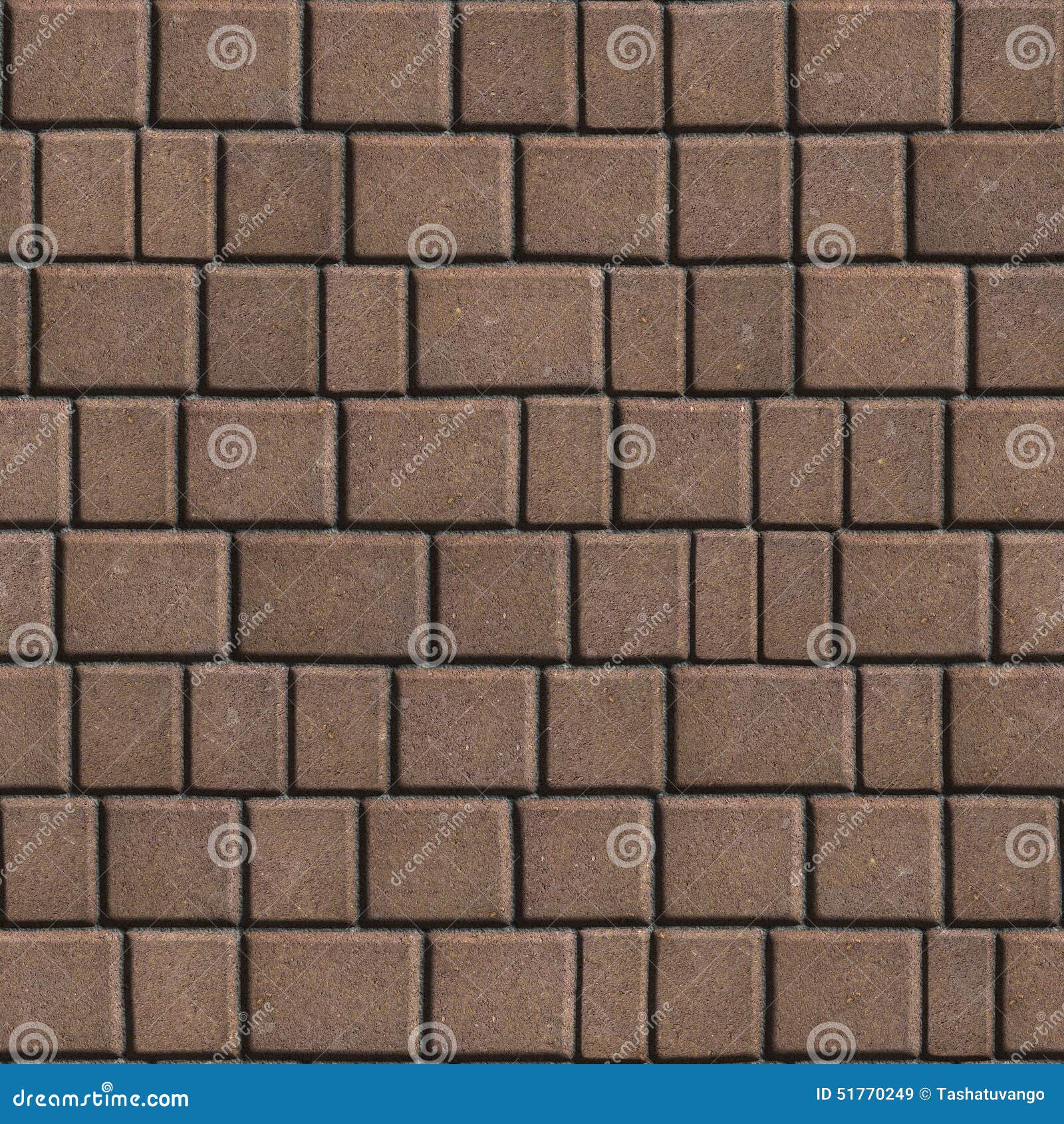 Brown Concrete Pavement Laid As Squares and Stock Image - Image of pave ...