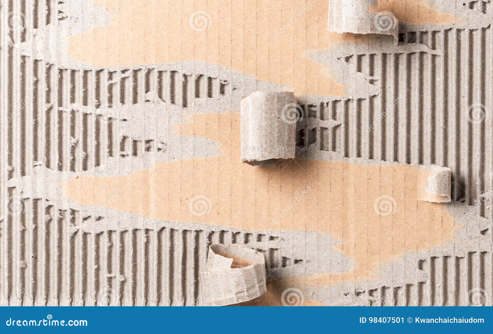 Corrugated Texture Of Golden Color With Stamping Stock Photography ...
