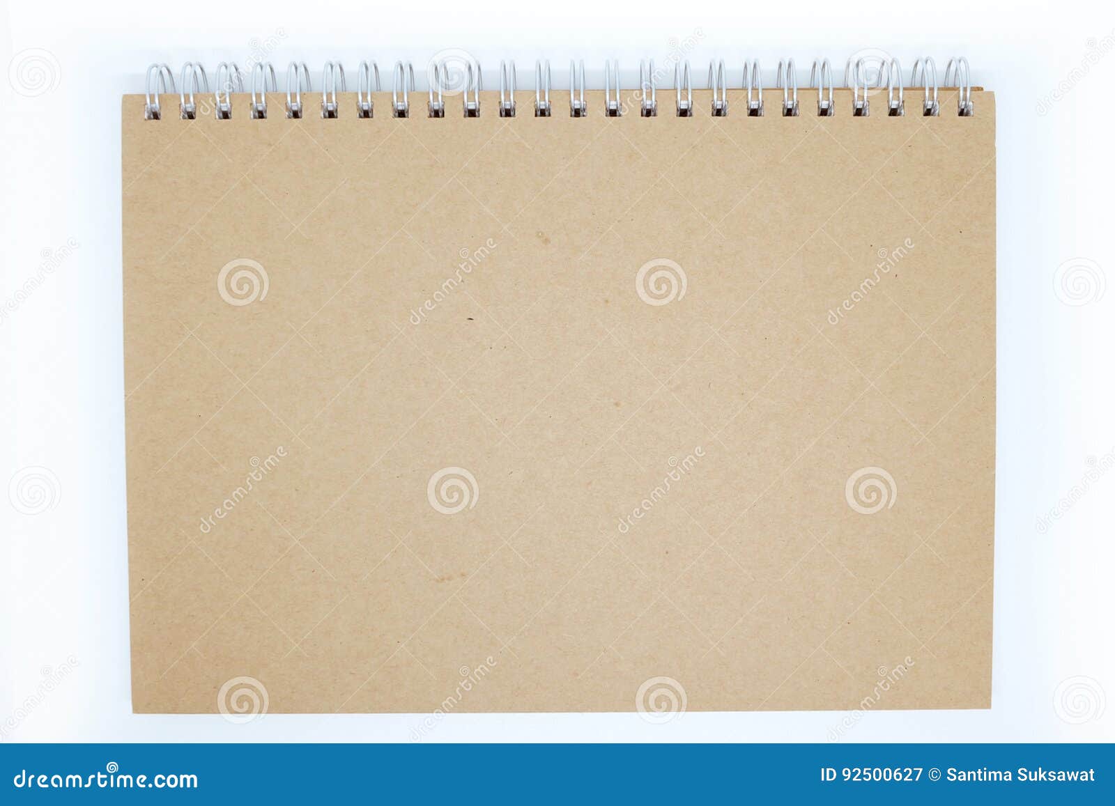 Brown Cover Notebook Background Stock Image - Image of object, note ...