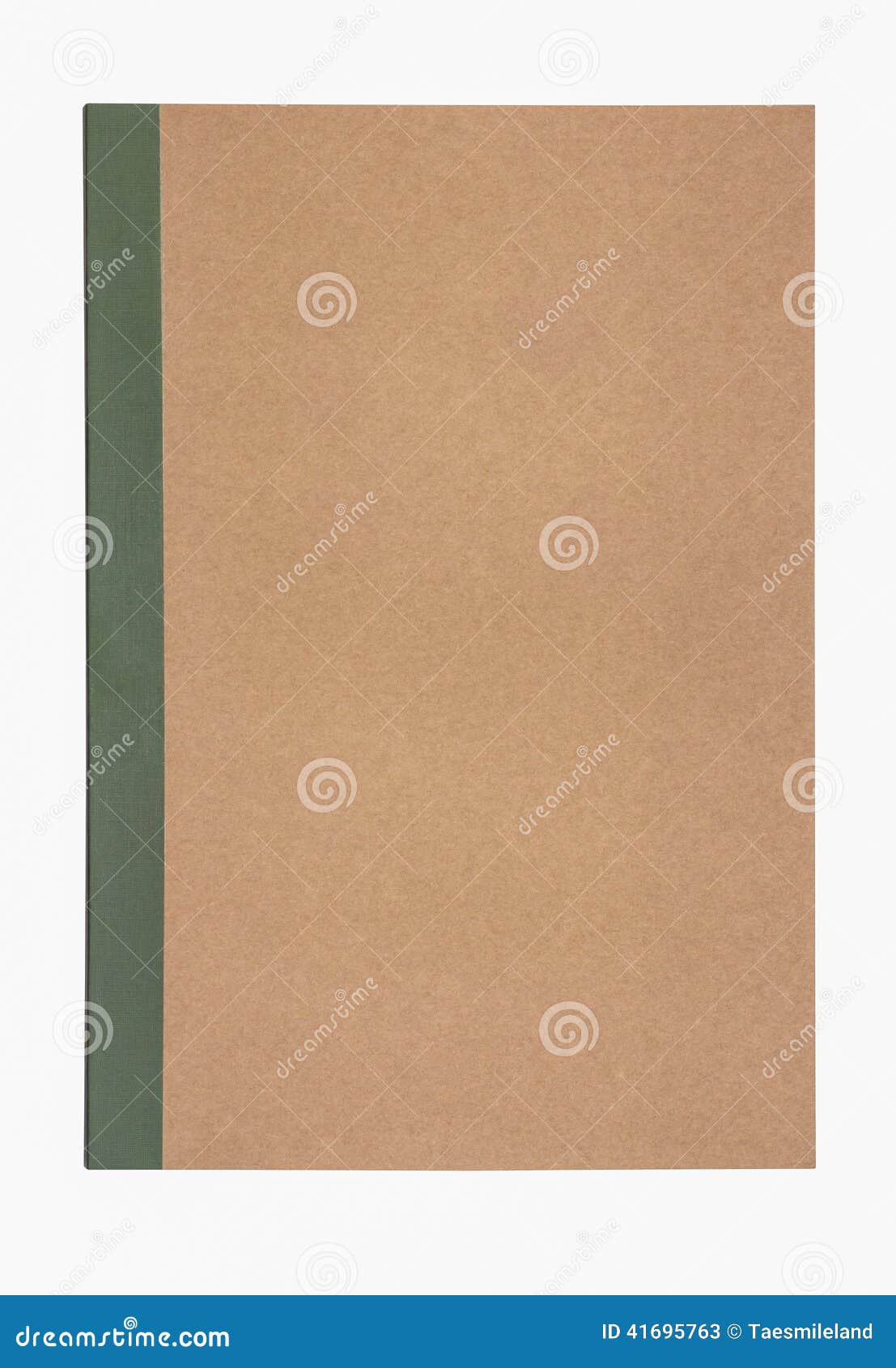 Brown Cover Notebook Recycle Paper Stock Image - Image of cover ...
