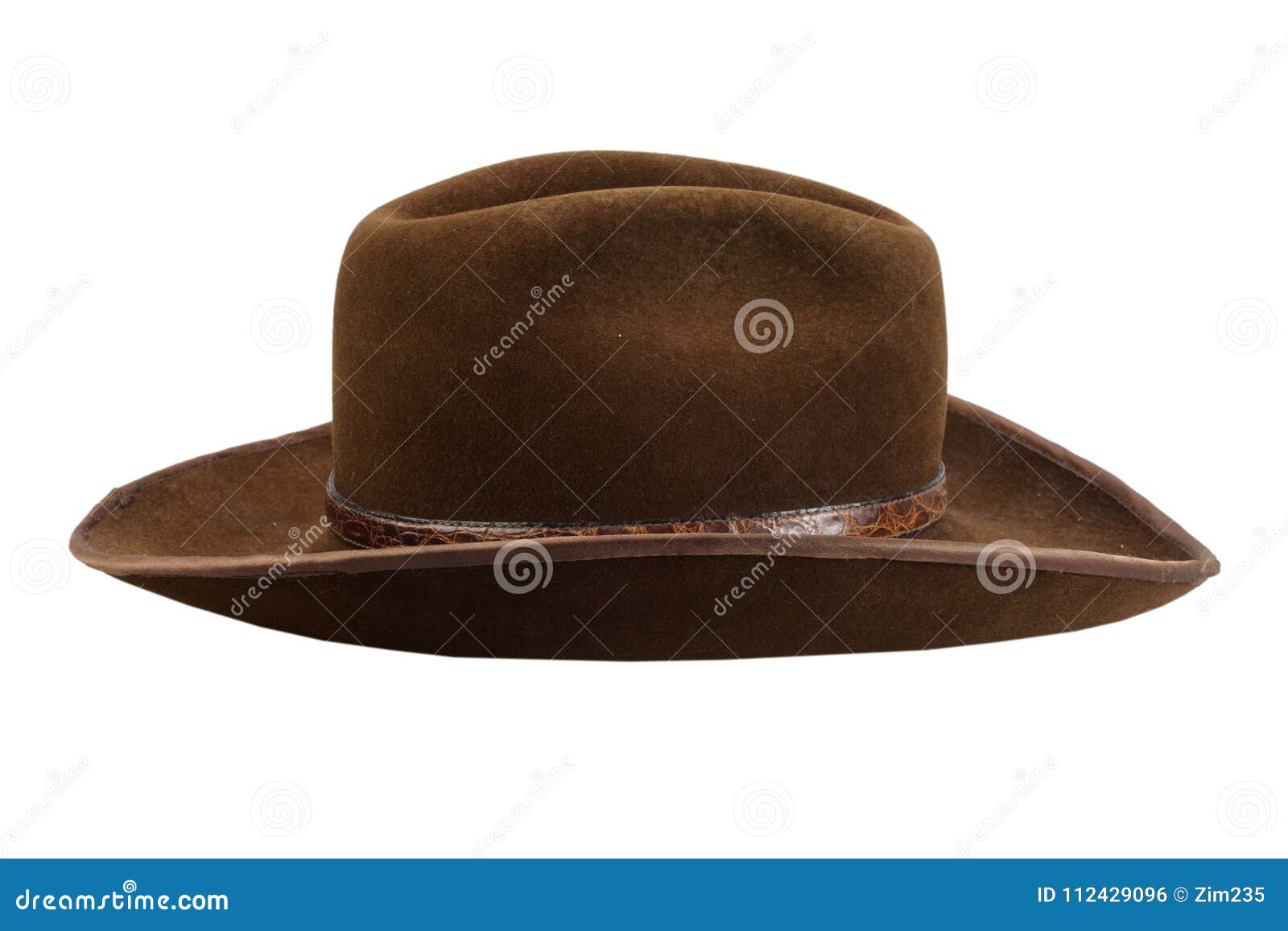 Brown cowboy hat stock photo. Image of elegance, equine - 112429096