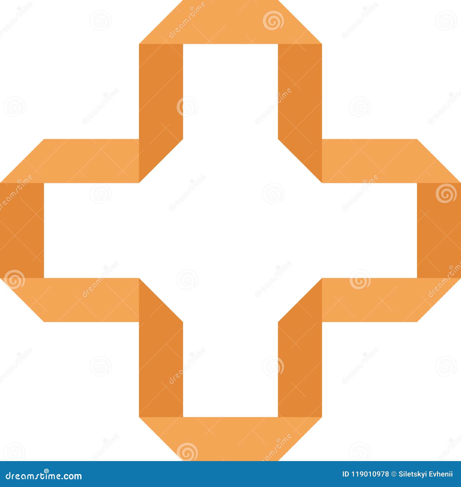 Raster Wallpapers with a Brown Cross Stock Illustration - Illustration ...